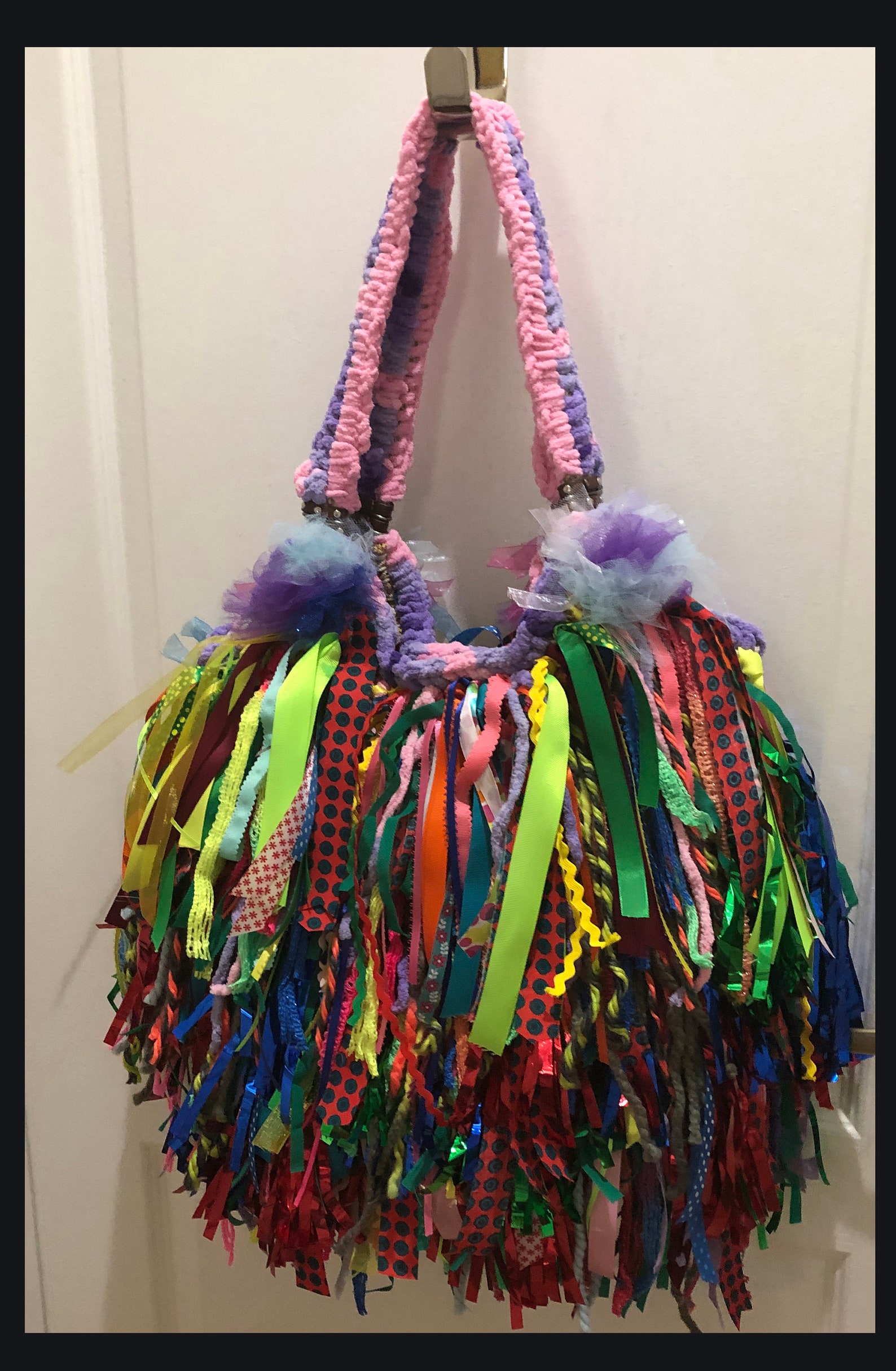 Fabric Fringe Bag,fringe Handbag,custom Made Purse,hippie Fringe Bag ...