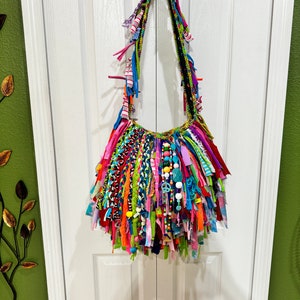 Hippie Bag,handmade Handbag,multi Color Custom Tote,handbag,boho Purse ...