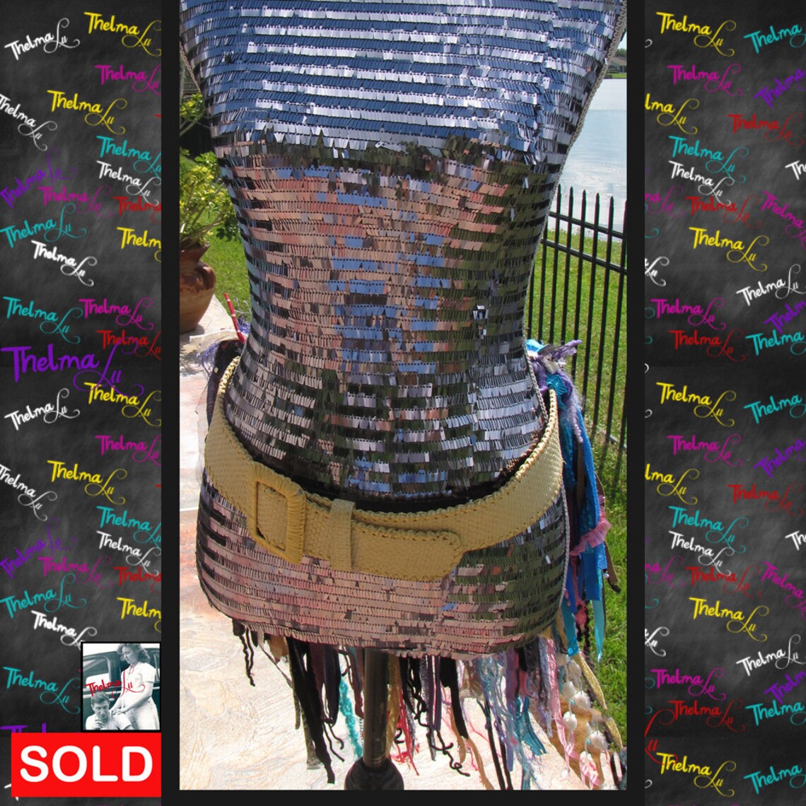 Fringe Belt,fringe Bustle,long Fringe Belt, Rag Fringe Bustle,custom ...