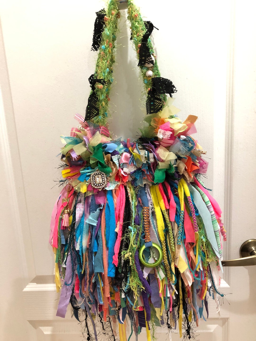 Fringe Purse,fringe Handbag,handbag,tote, One of a Kind,custom Made ...