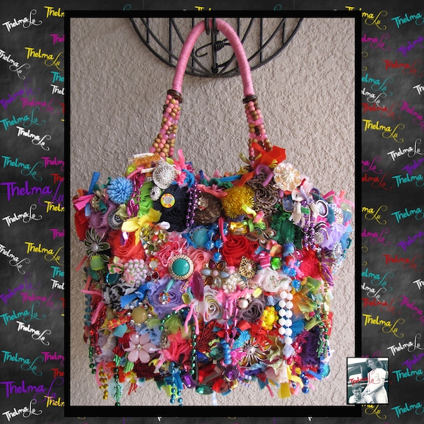 Shabby Chic Purse - Etsy