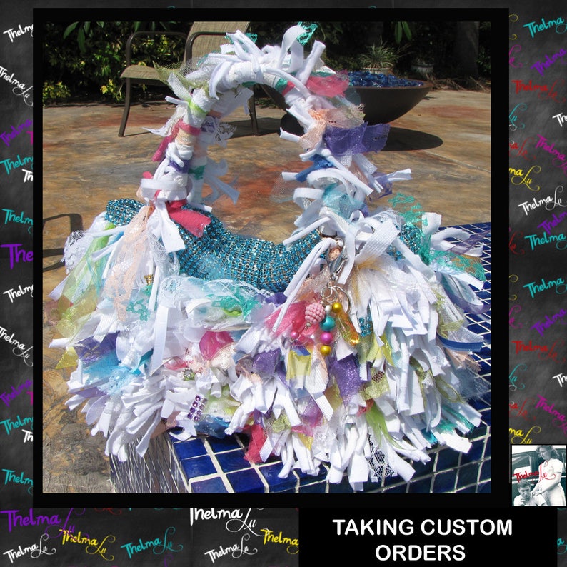 Lace Fringe PurseLace and leather bagrhinestone | Etsy