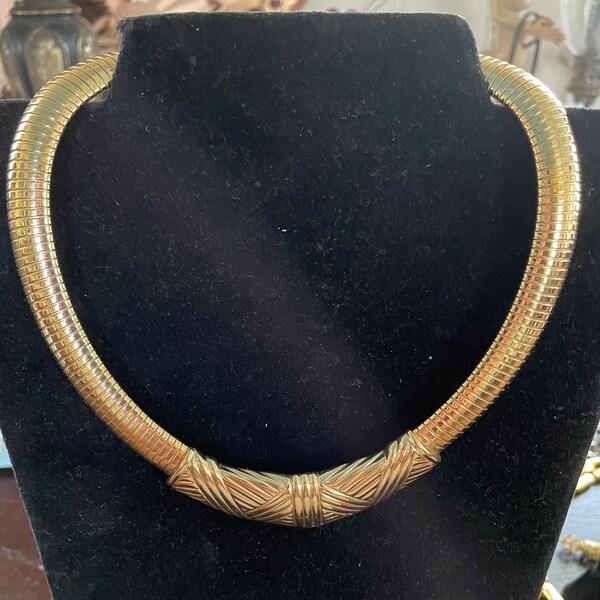 Gold Bib Necklace - Etsy