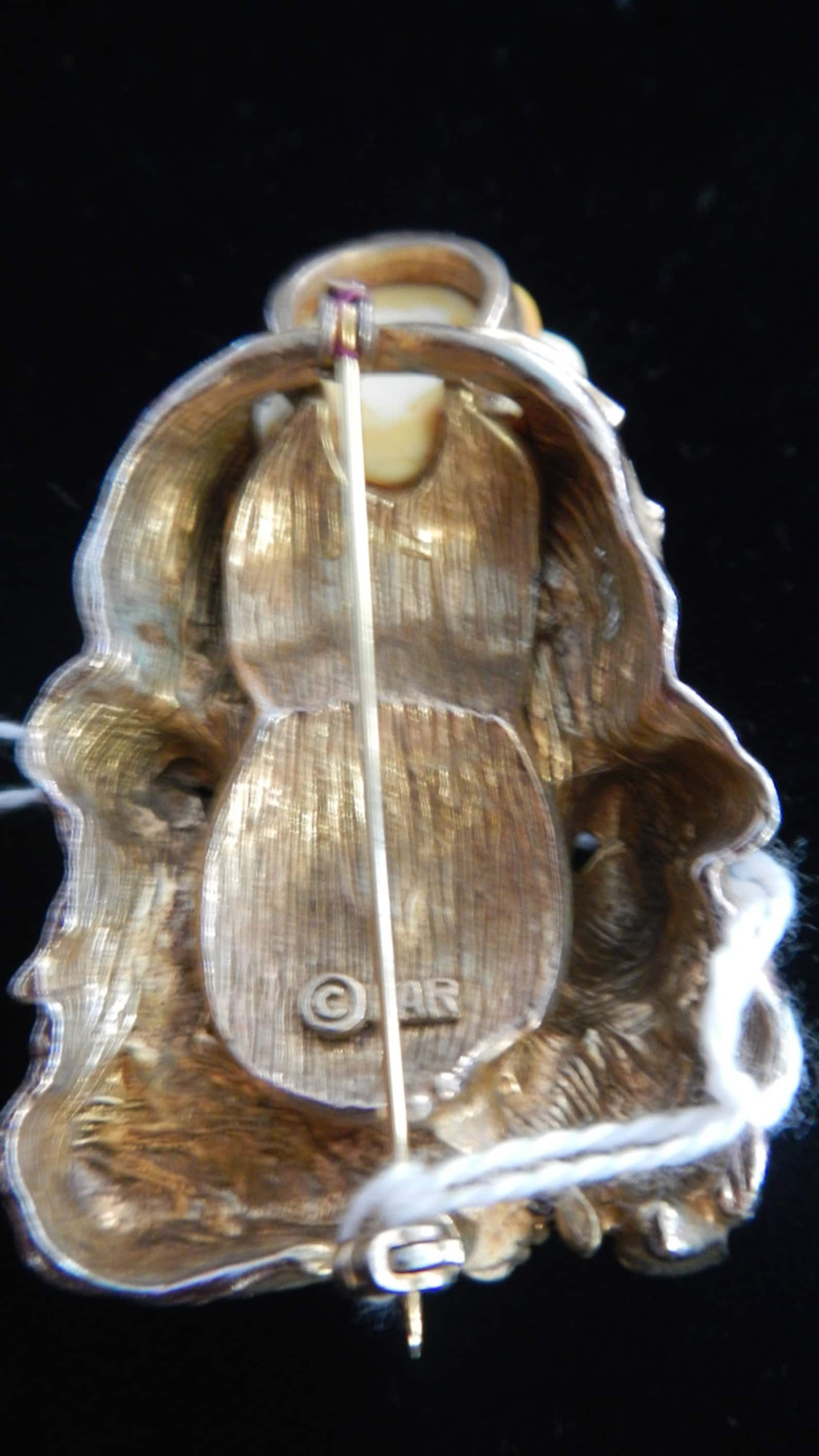 A Happy Buddha Brooch by HAR Circa 1950s - Etsy