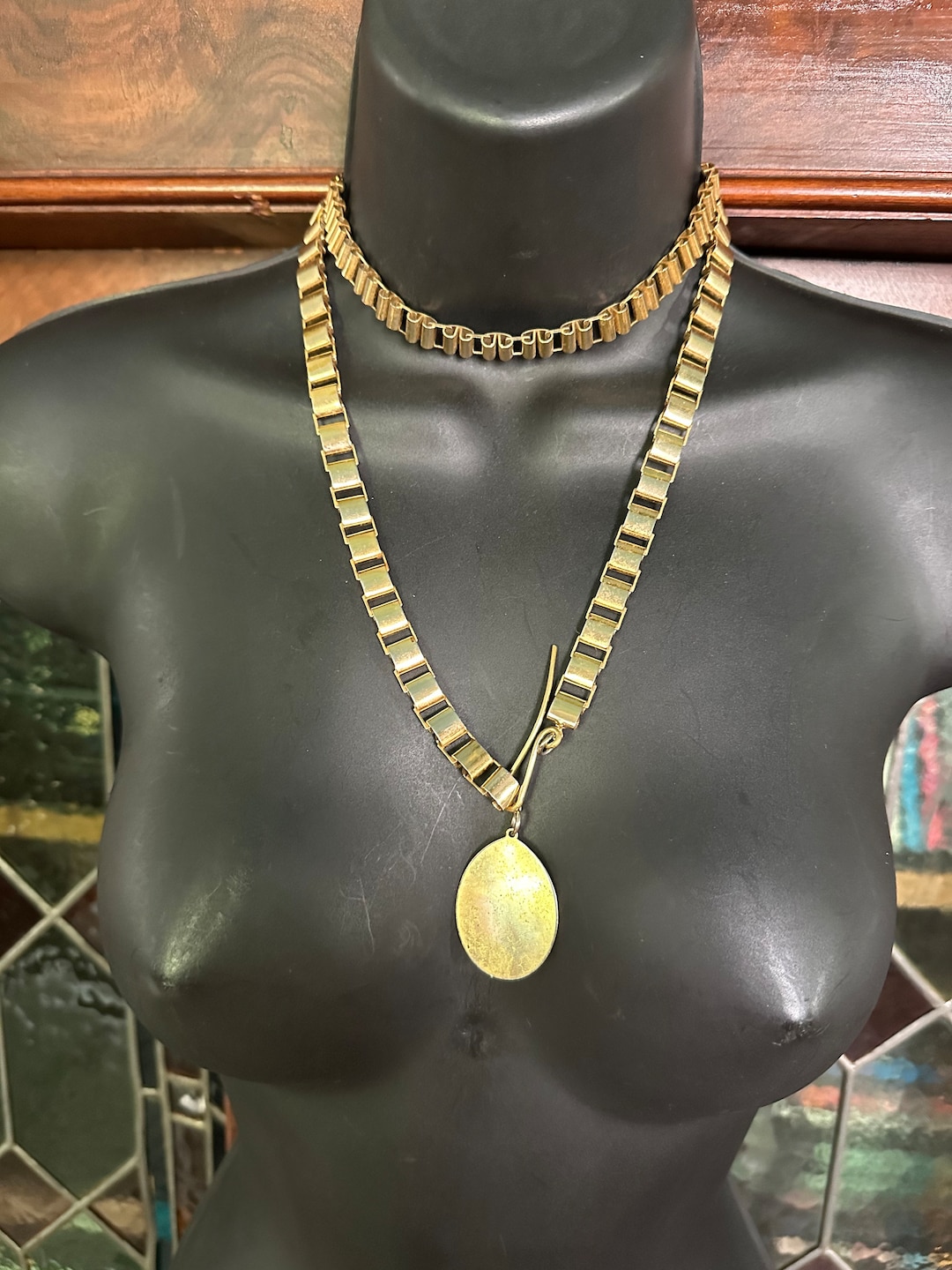 Gold Metal Medallion Chain Belt Circa 1970s in Great Condition - Etsy