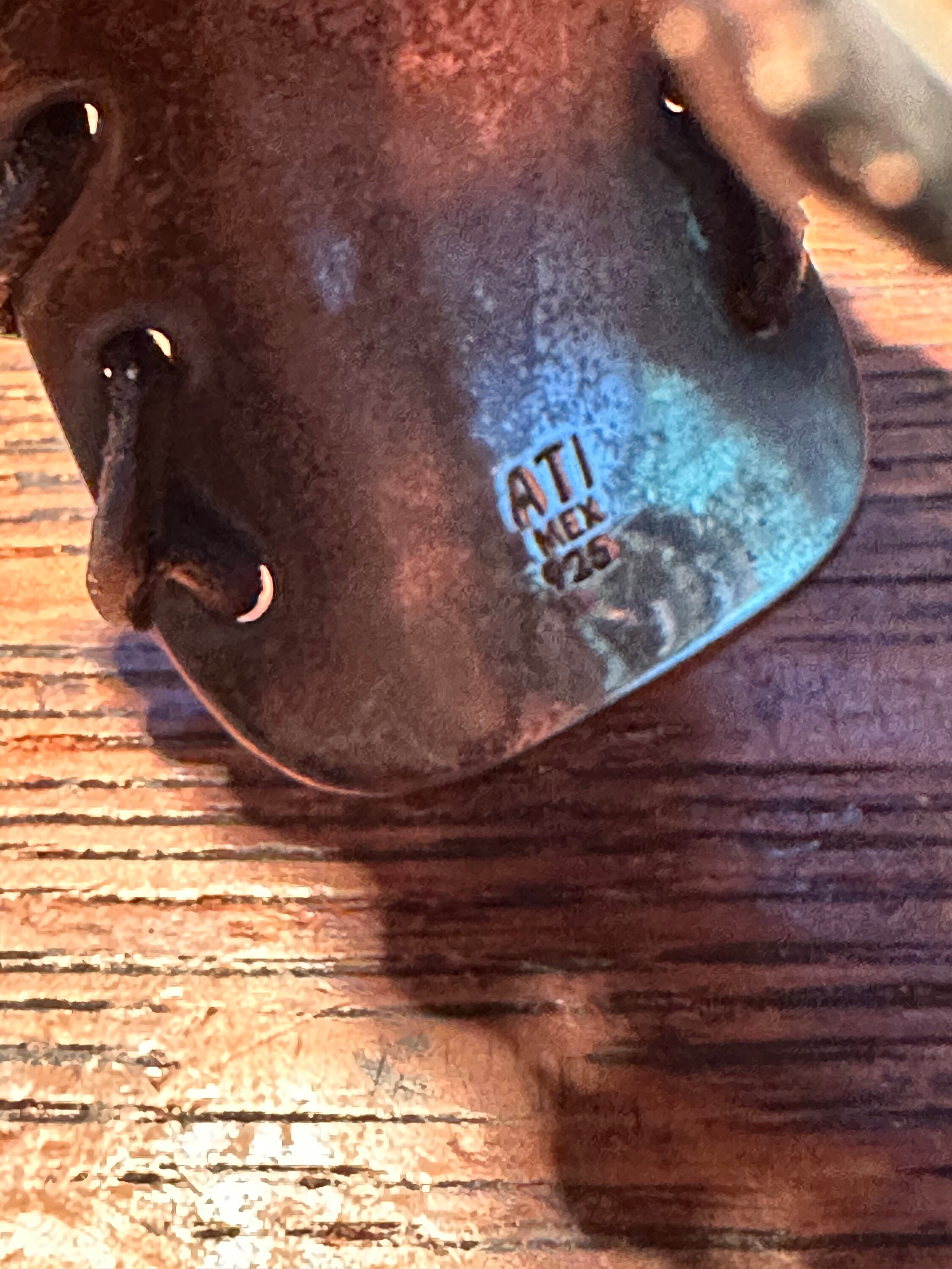 Mexican Sterling (925) Cuff Bracelet Circa 1960s,marked Ati,925,mex - Etsy