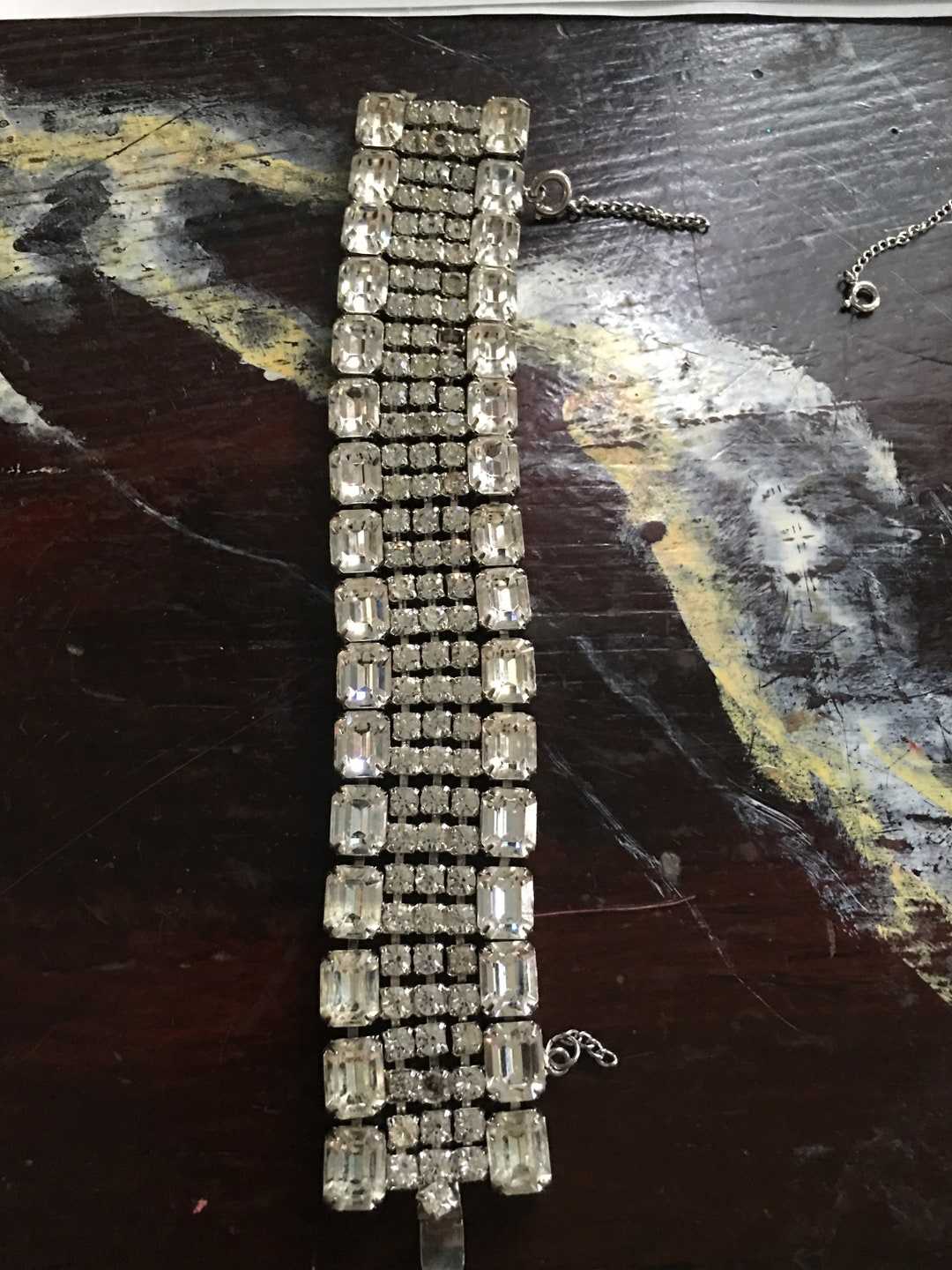 Weiss Rhinestone Bracelet Circa 1960 - Etsy