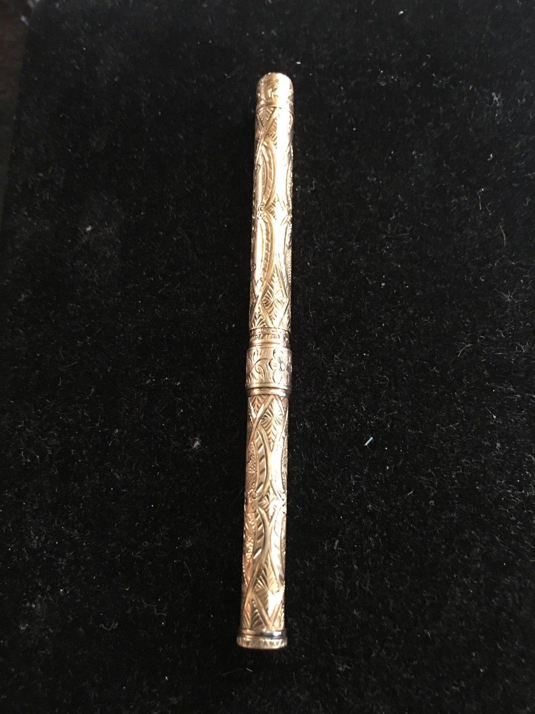 Victorian Pen and Pencil in Gold[tested 18kt] With Intricate ...