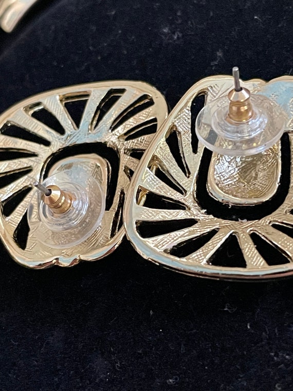 Laura Gayle late 1970s parure of gold necklace, brac… - Gem