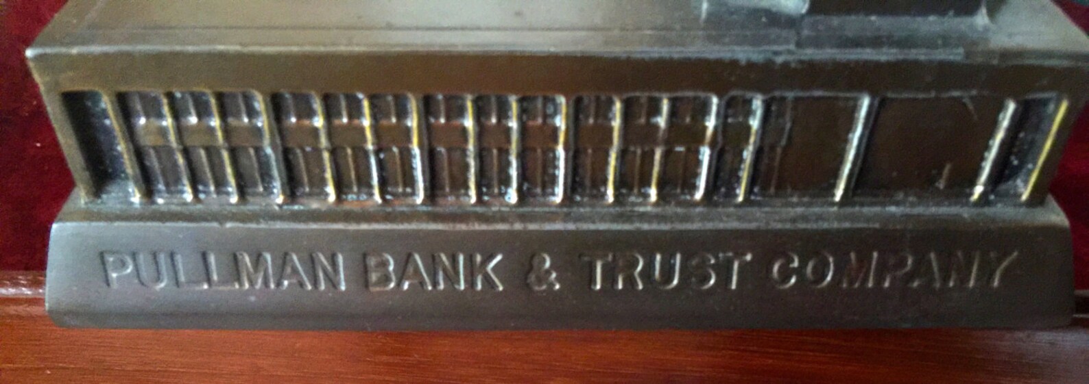 Miniature Bankstill Bankpot Metal Building of Pullman Bank - Etsy