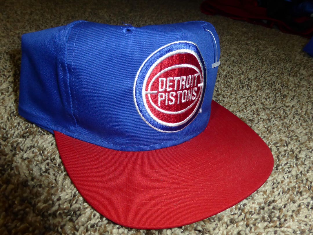Vtg New NWOT Detroit Pistons NBA AJD Snapback Cap Hat - Etsy