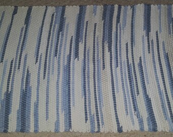 Washable rag rug | Etsy