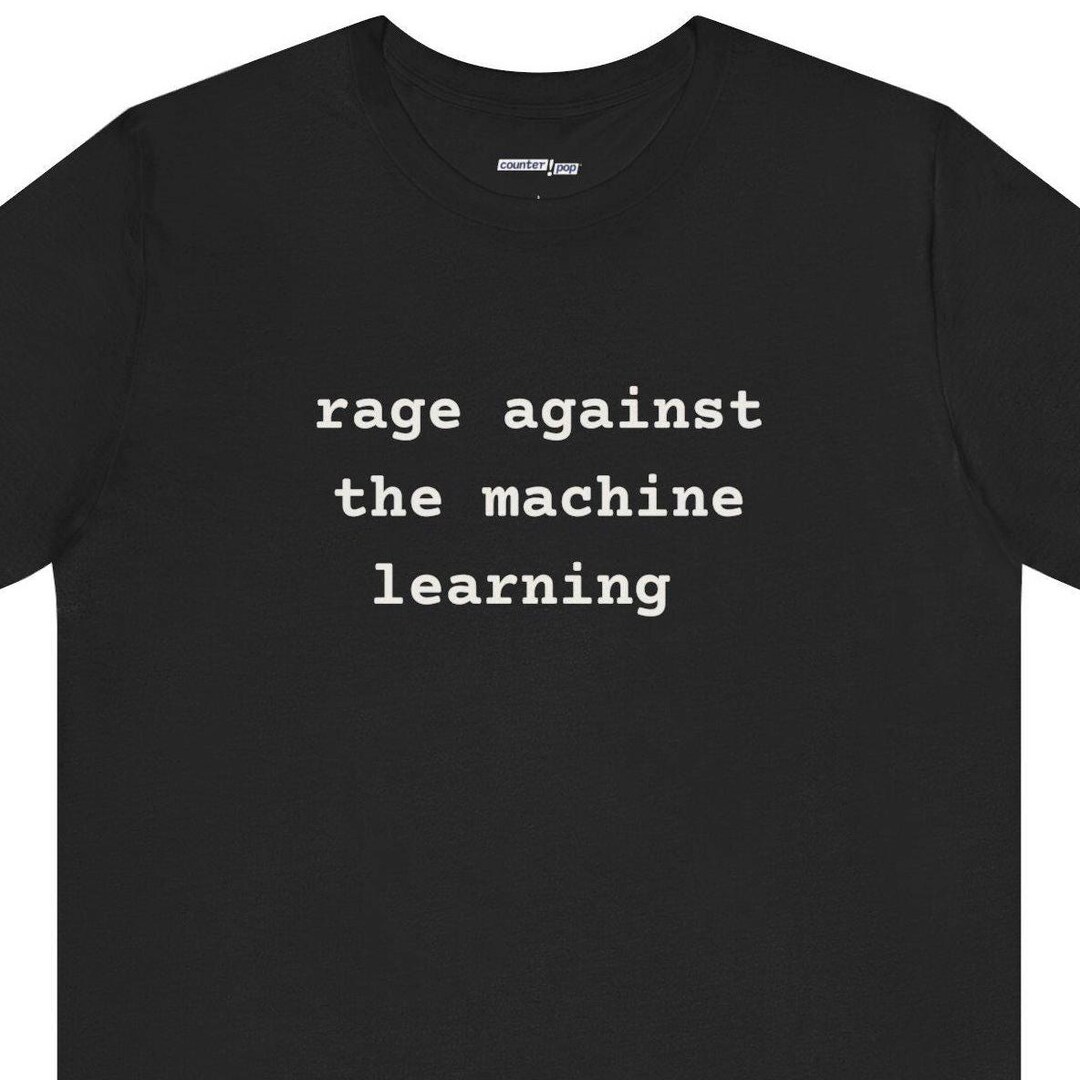 Elon Musk Rage Against the Machine Learning AI Shirt - Premium Cotton T ...