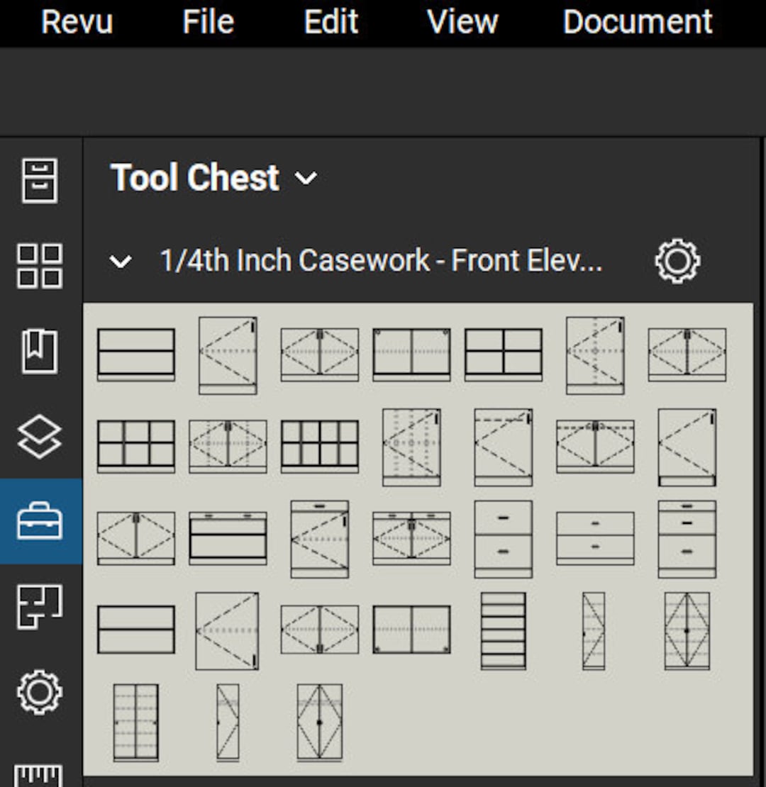 Bluebeam Revu Tool Set - Casework | Construction PDF Markup Tools ...