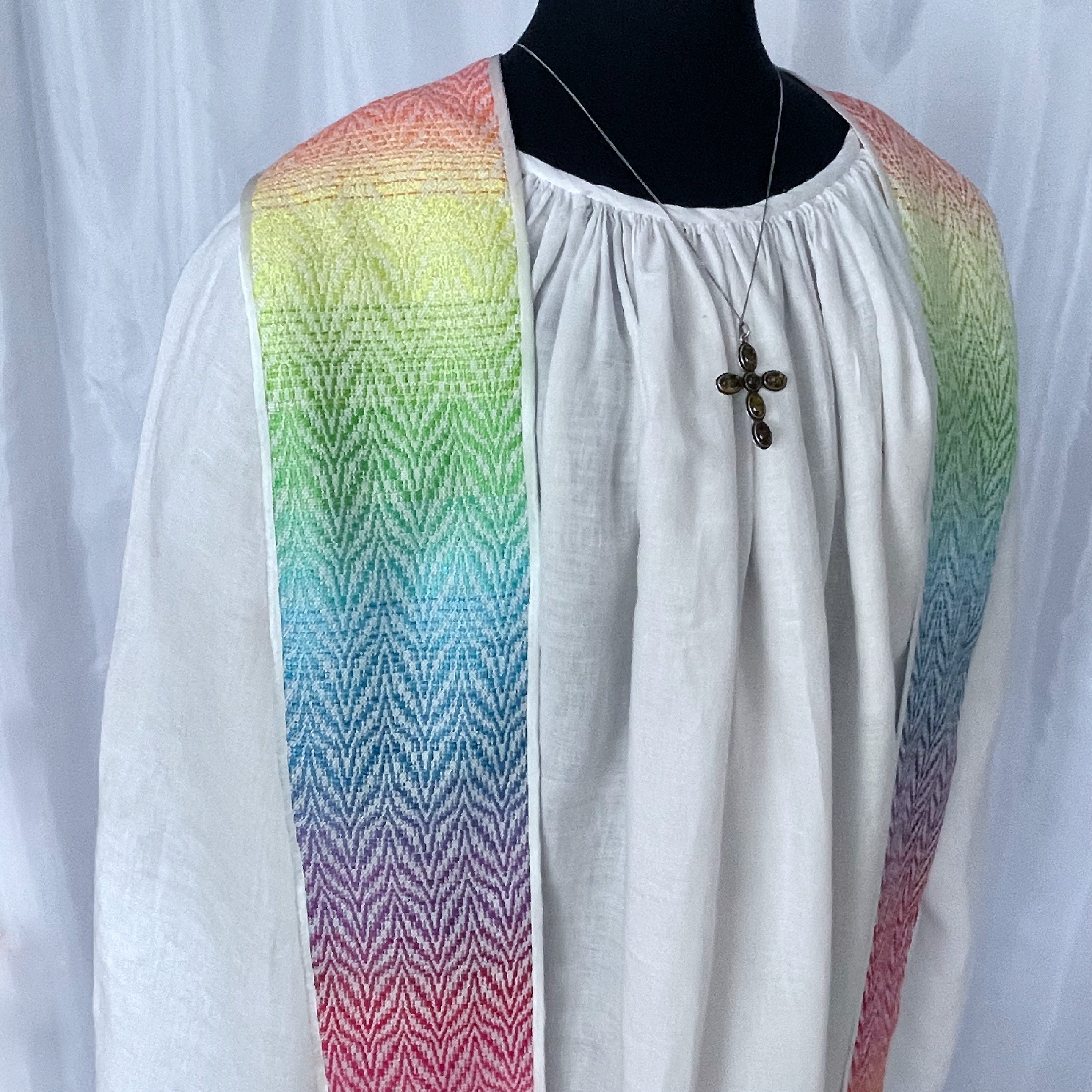 Rainbow Pride Clergy Stole — Belle Estoile