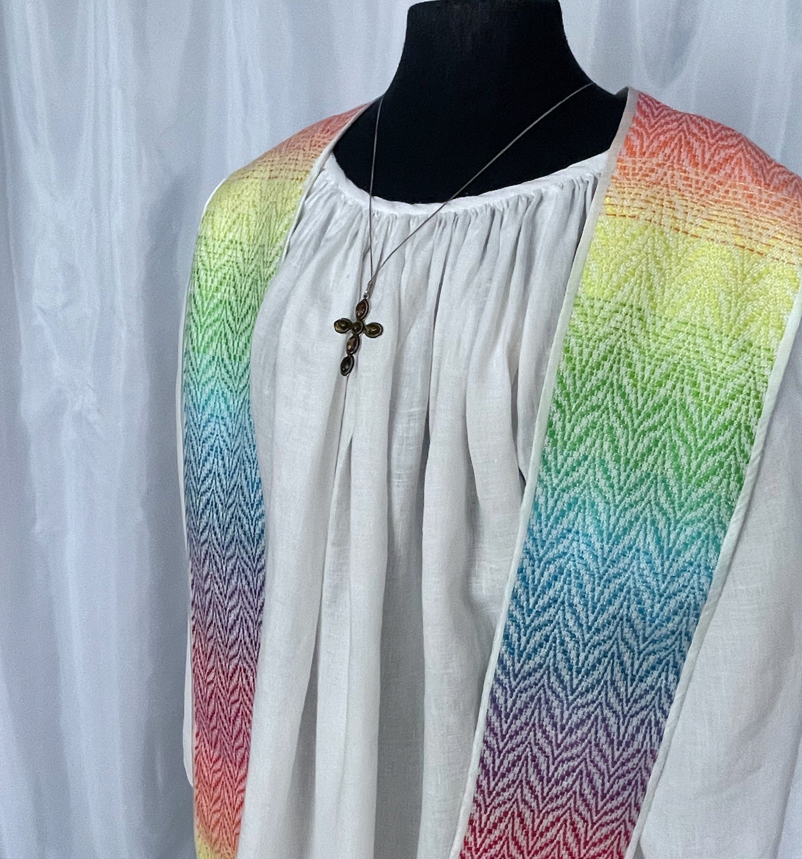 Rainbow Pride Clergy Stole — Belle Estoile