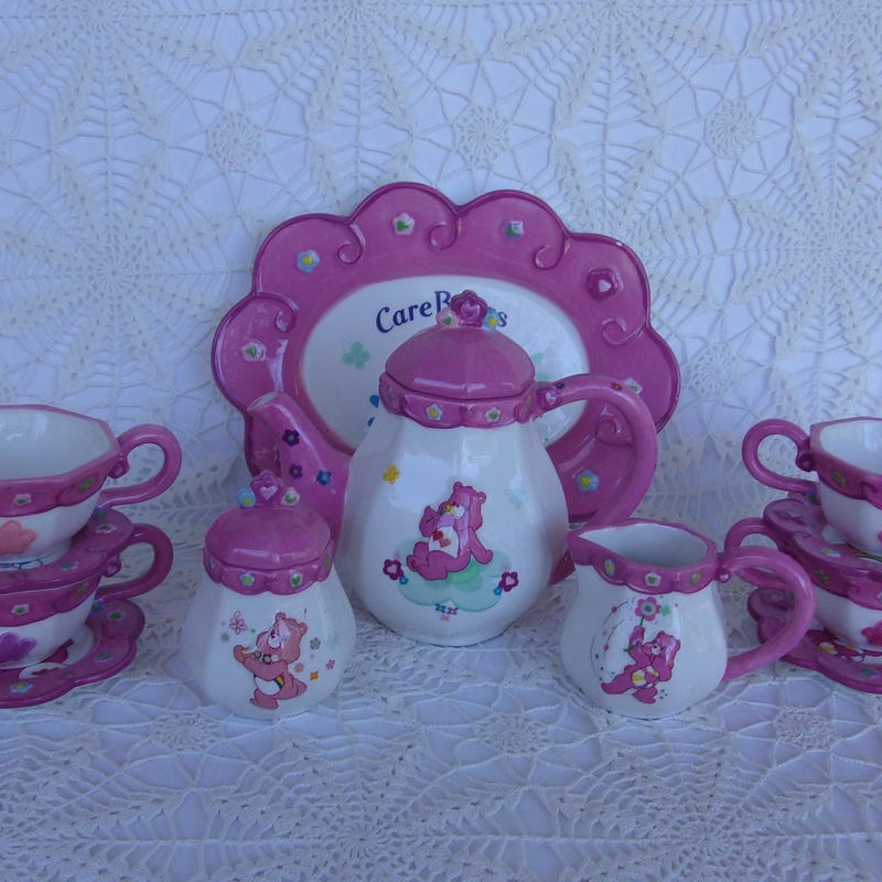 Bear Tea Set - Etsy