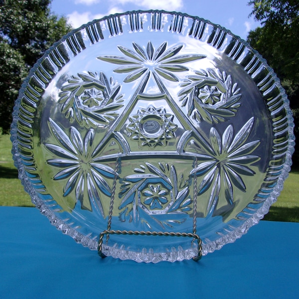 Crystal Platter - Etsy