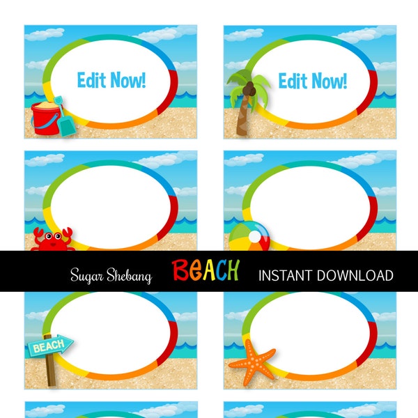 Beach Theme Party - Etsy