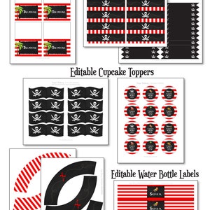 Pirate Party Decorations, Pirate Party Favors, Pirate Party Pack ...