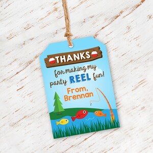 Fishing Gift Tags - Printable Fishing Tags - Fishing Favor Tags ...