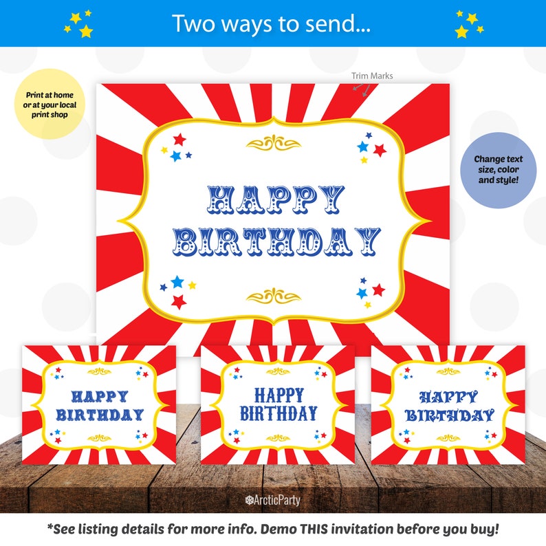 Carnival Party Signs Carnival Sign Circus Signs Circus | Etsy