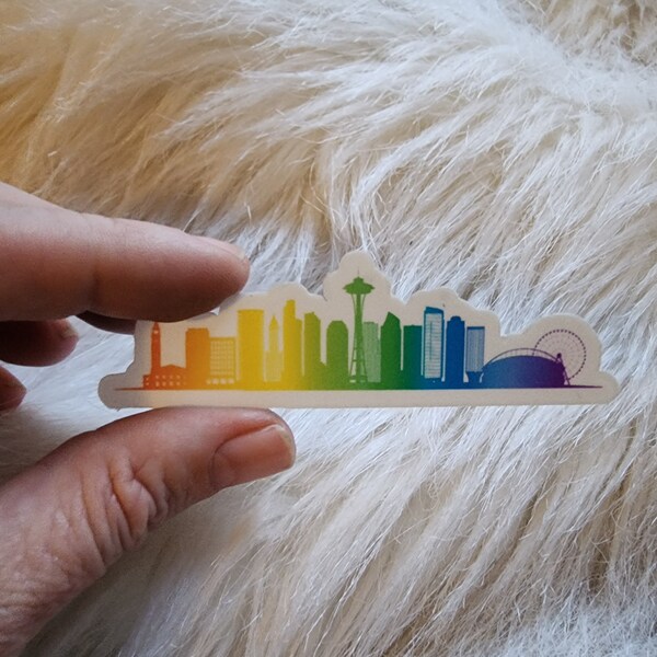 Seattle Skyline - Etsy