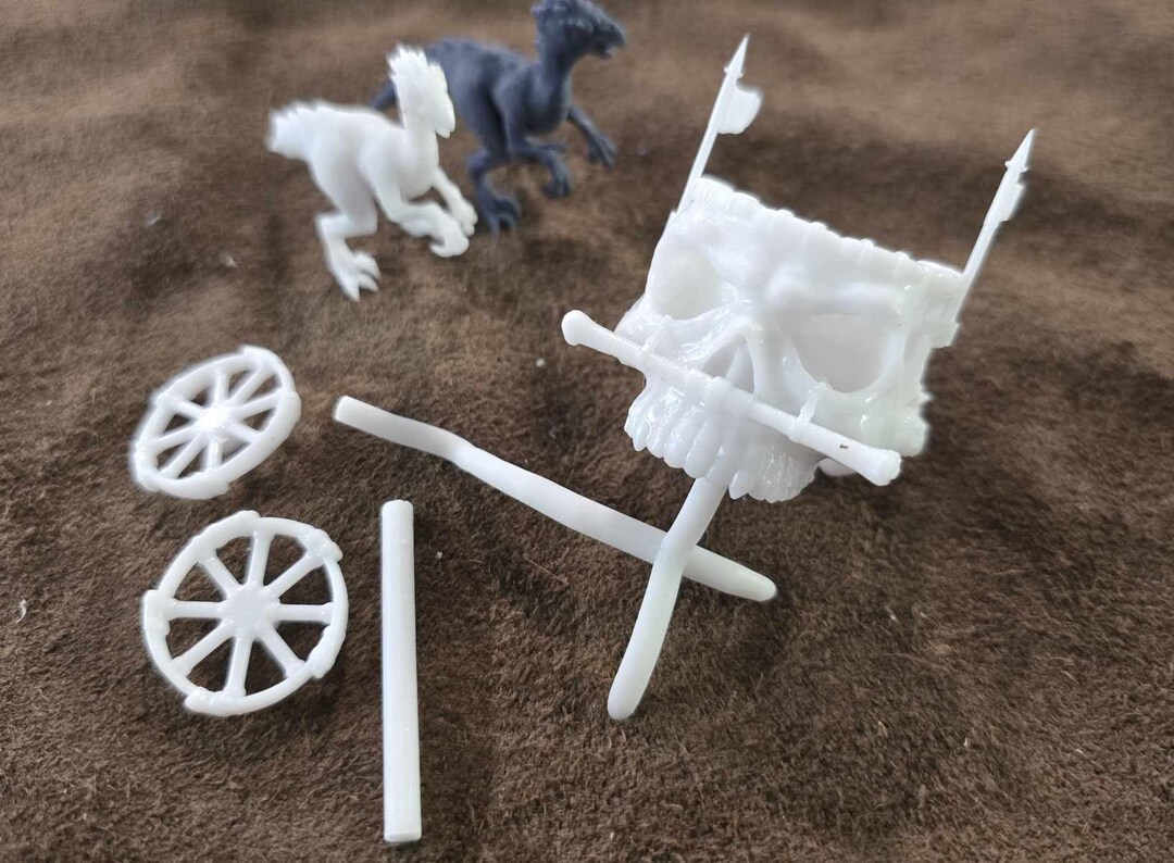 Rolling Skull Chariot | RPG | Dark Sun Inspired | D&D | Dnd | Tabletop ...
