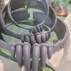 Slave Leia Collar | Gold or Unfinished | Resin Printed | High Quality ...