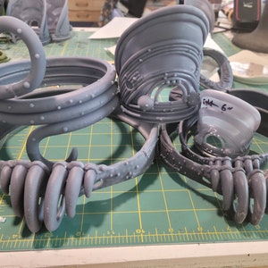 Slave Leia Collar | Gold or Unfinished | Resin Printed | High Quality ...