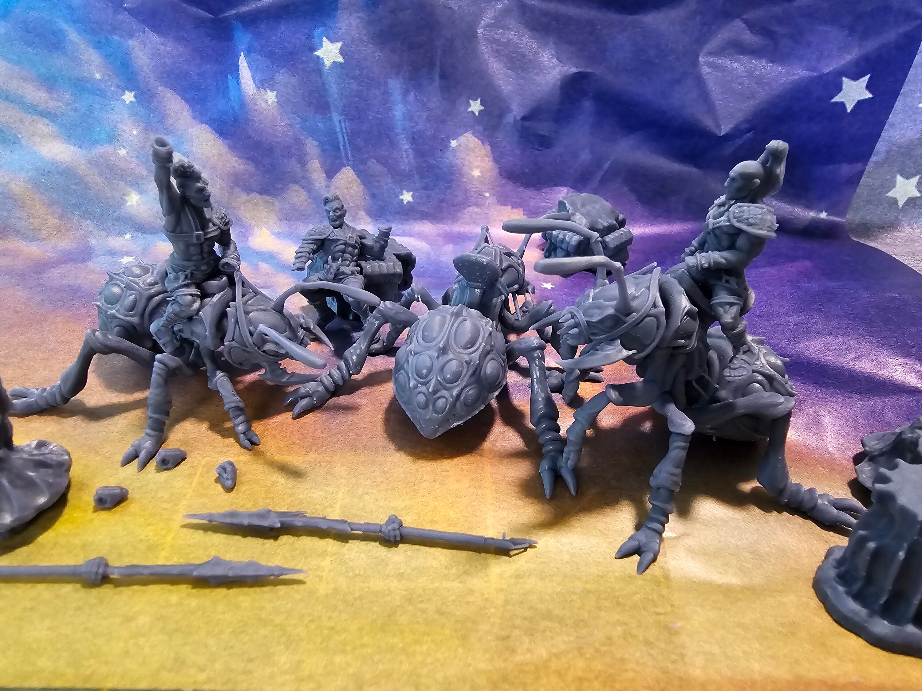 Kank Riders | Bugs | Minis | Dnd | Dark Sun | Gloomykidminis | Dungeons ...