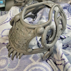 3D Printed Leia Inspired Shoulder Armor - Etsy