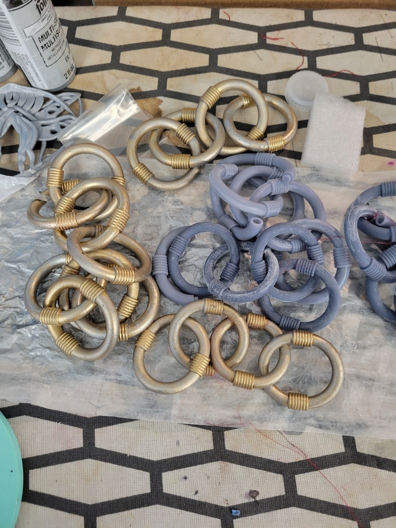 Slave Leia Collar | Gold or Unfinished | Resin Printed | High Quality ...