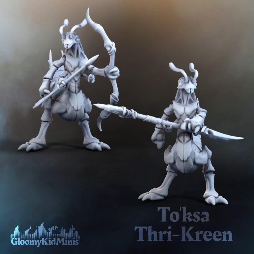 Thrikeen Tok'sa | DND | Athas | Tyr | Miniatures | Campaign | Mini ...