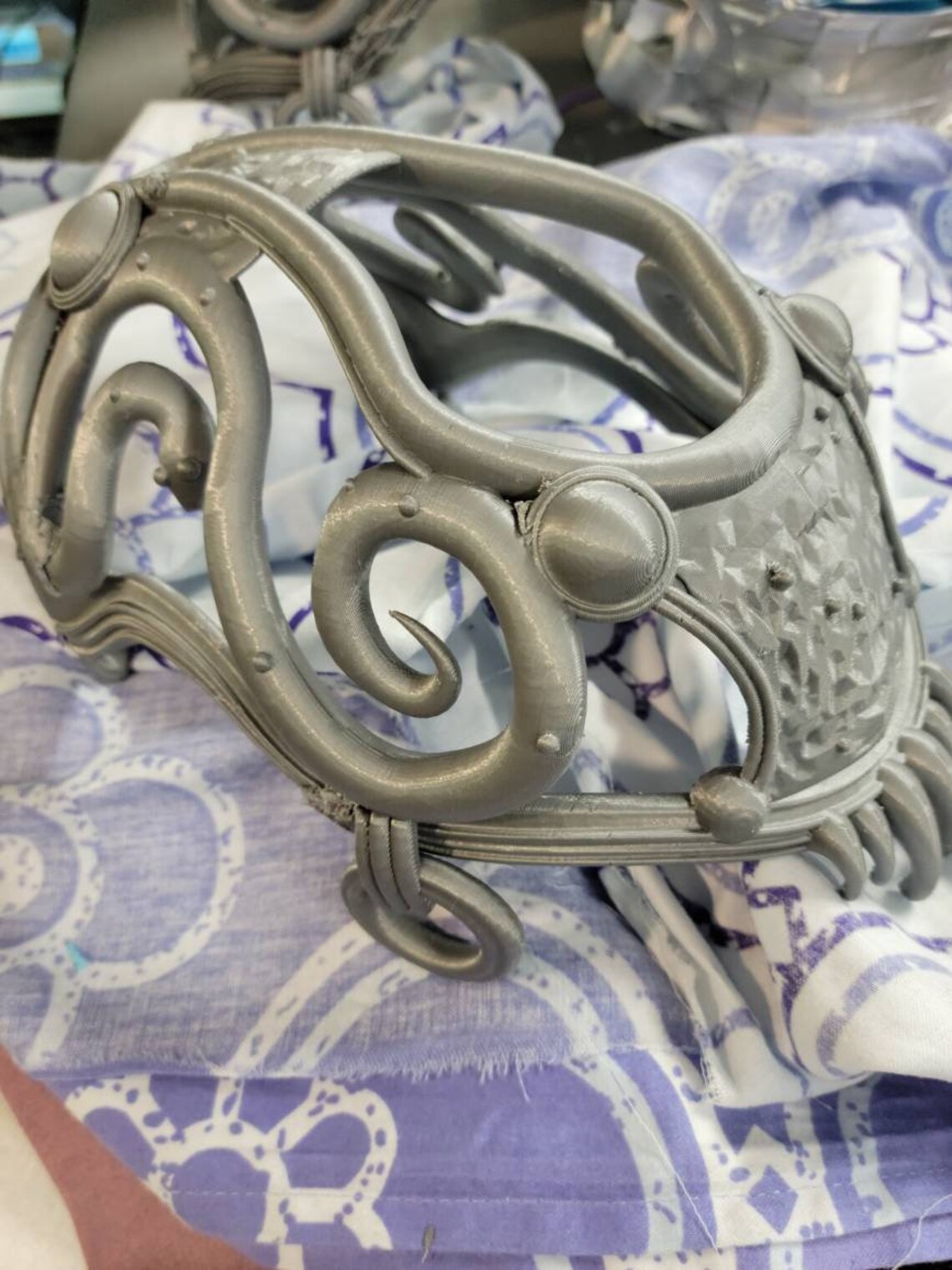 3D Printed Leia Inspired Shoulder Armor - Etsy