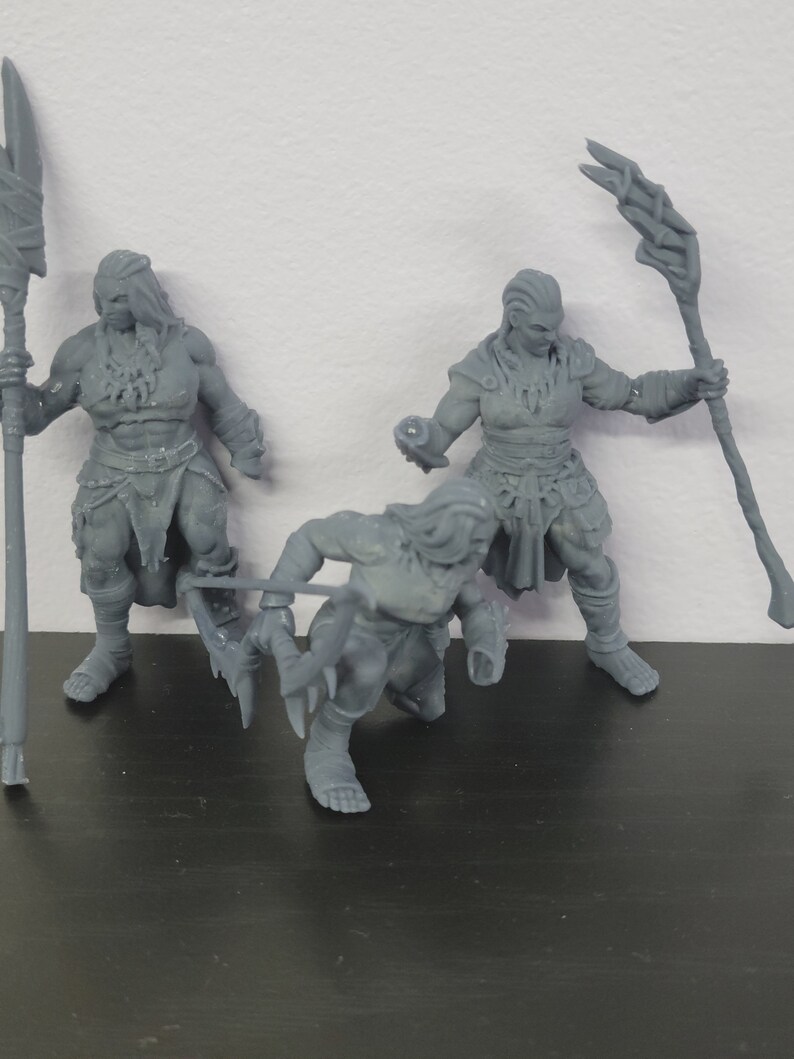 Female Half-giants DND Athas Tyr Miniatures Campaign - Etsy