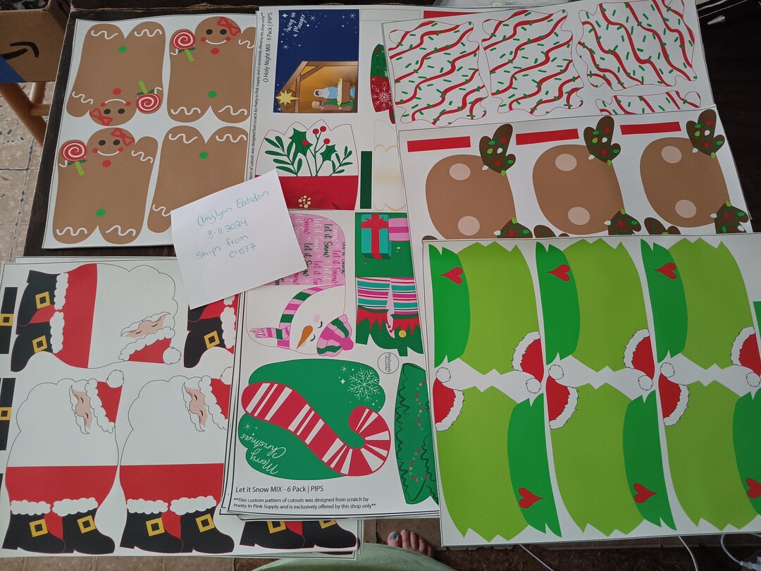Christmas Bow Faux Leather Bundle. Faux Leather Bow Kit. Make Your Own ...