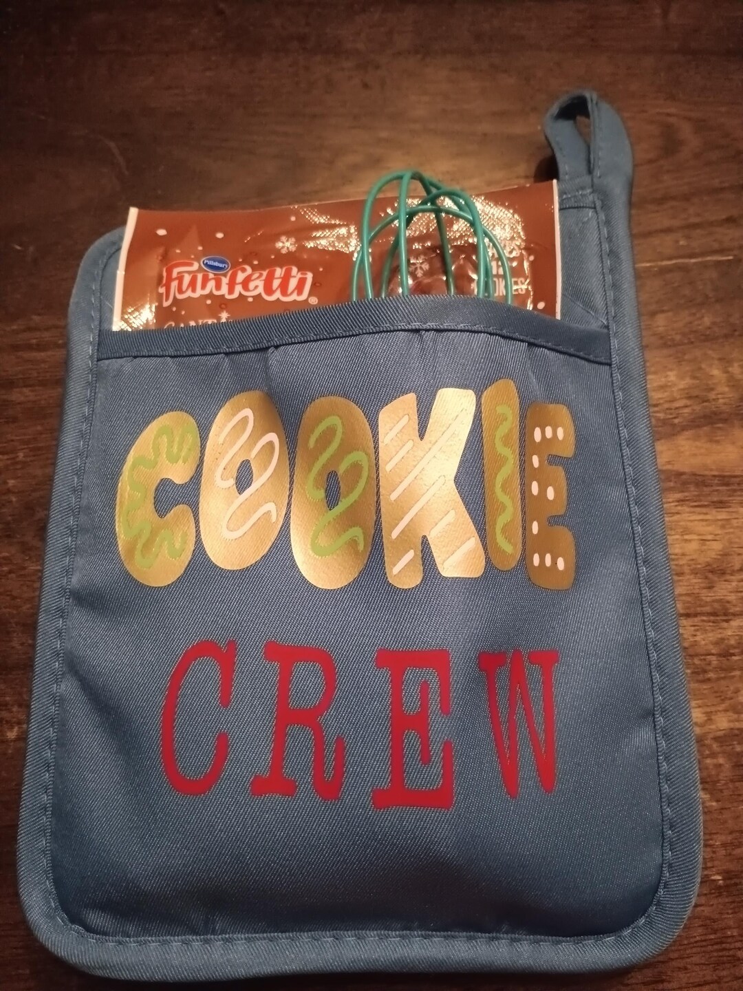 Christmas Baking Potholder. Christmas Baking Crew. Christmas Baking Kit ...