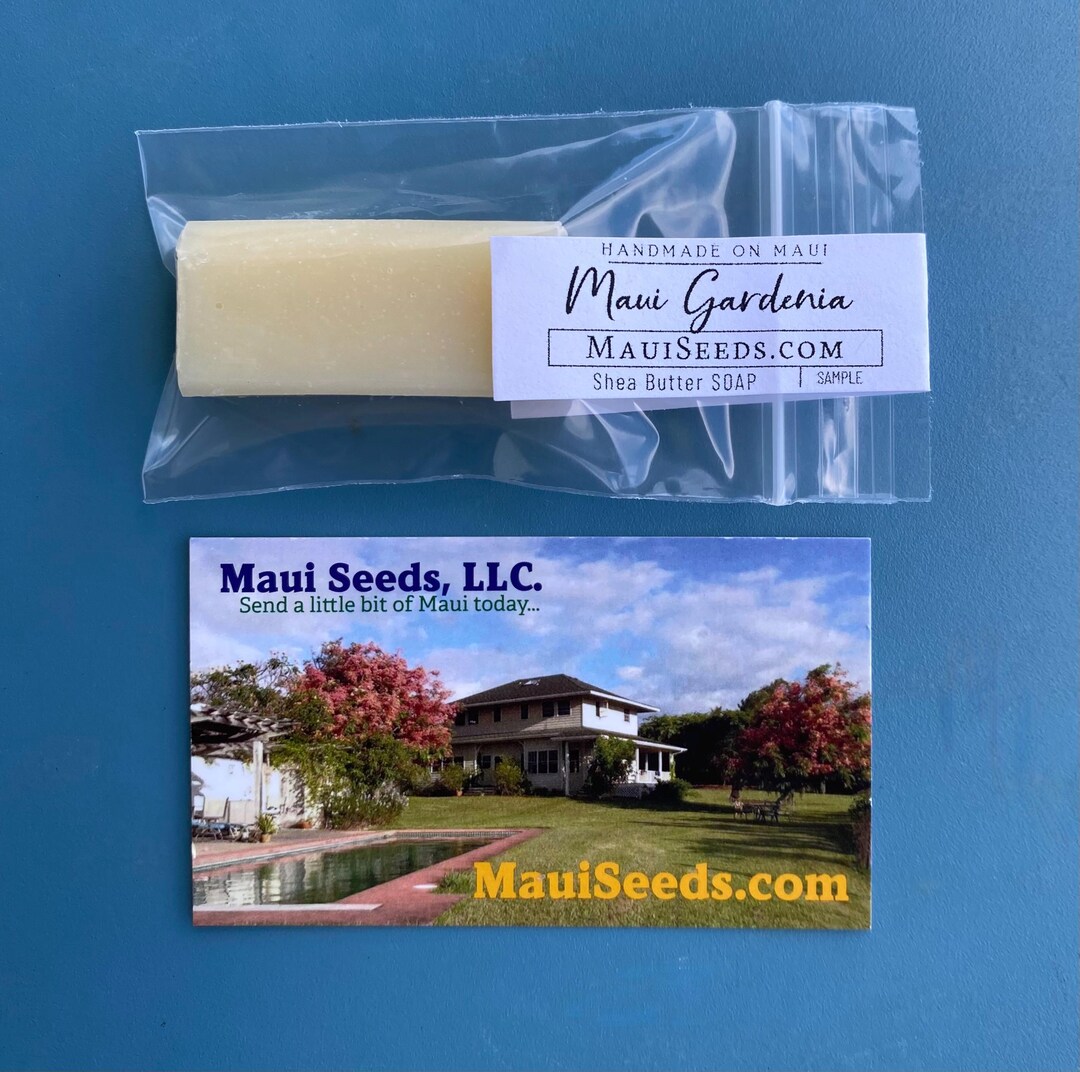 Maui Handmade Soap Sample, Vegan Palm Oil Free Travel Size - Etsy