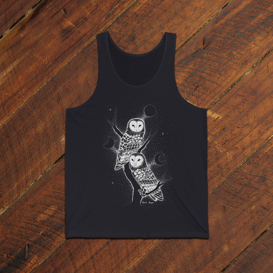 The Witch Owls Tank - Etsy