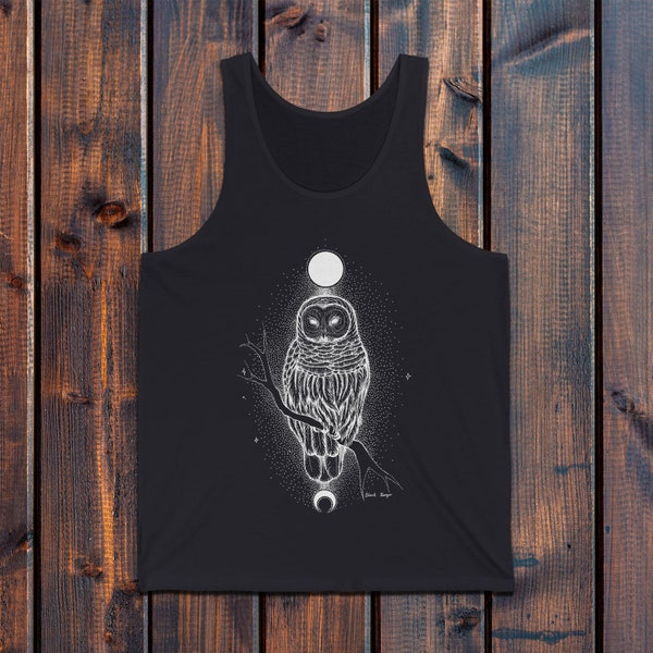 Owl Tank Top - Etsy