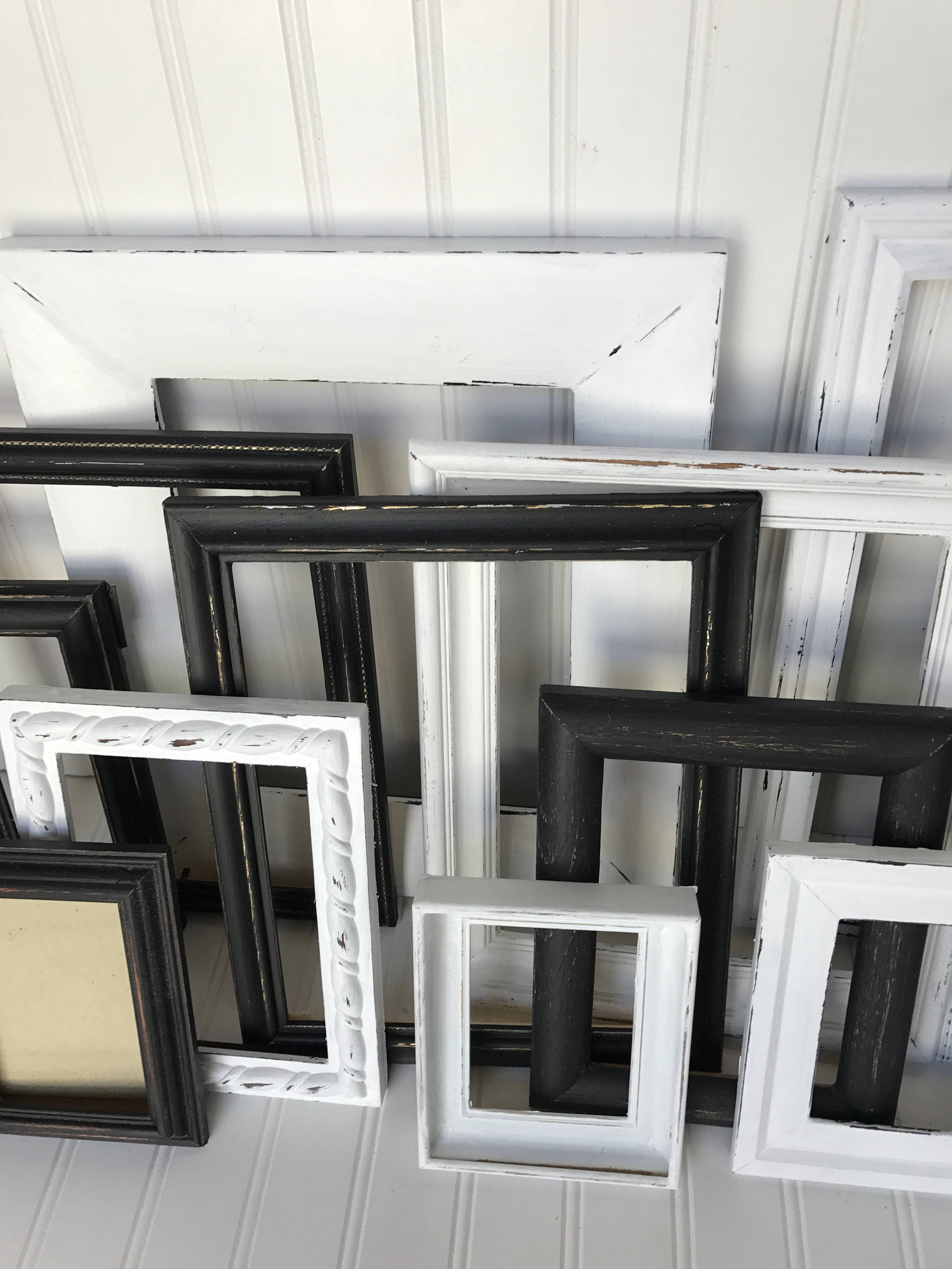 The Eagle Rustic Frame Set Rustic Gallery Set Black and | Etsy