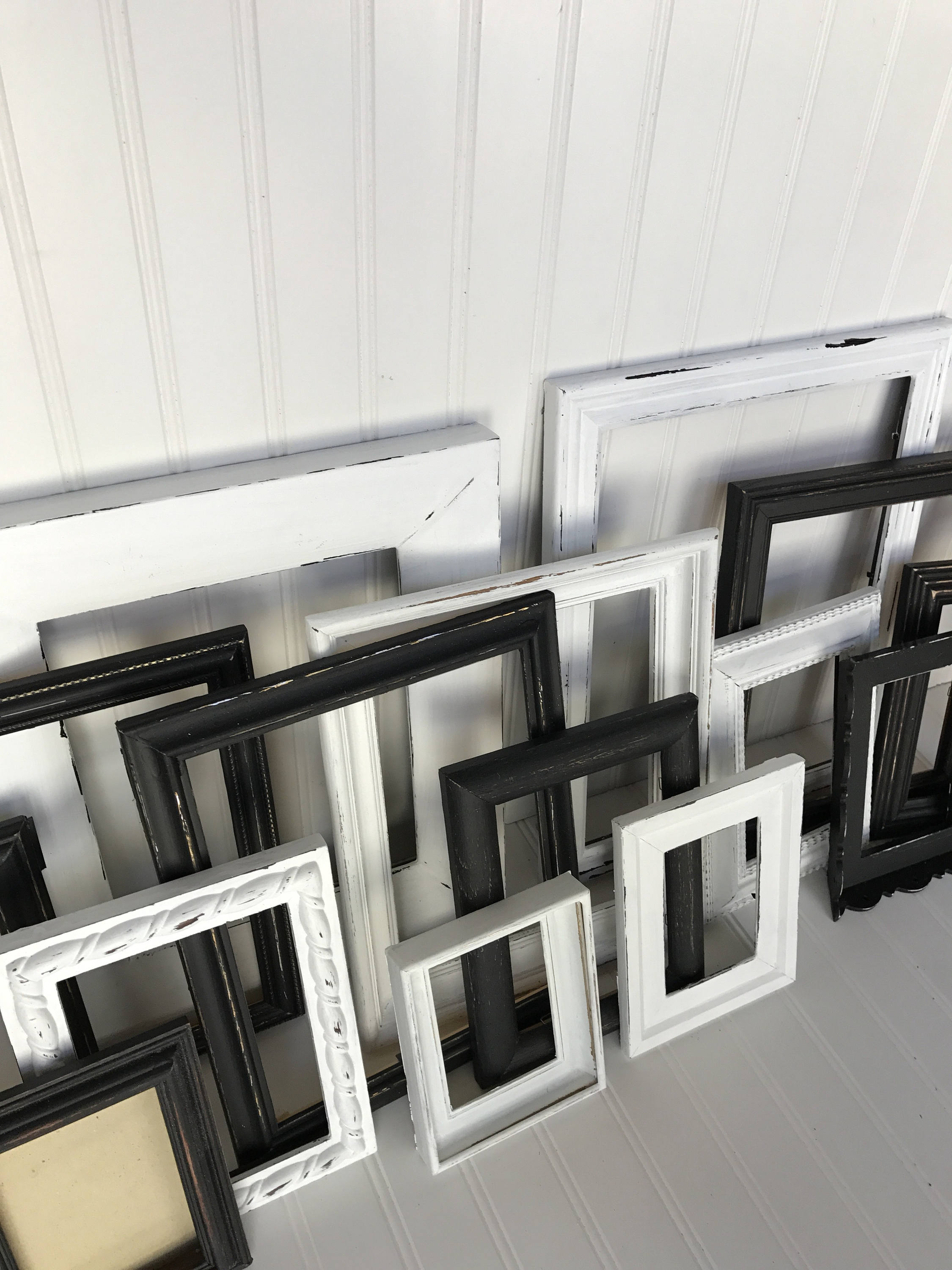 The Eagle Rustic Frame Set Rustic Gallery Set Black and | Etsy