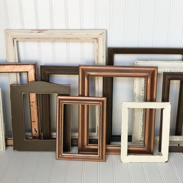 Mid Modern Picture Frames - Etsy