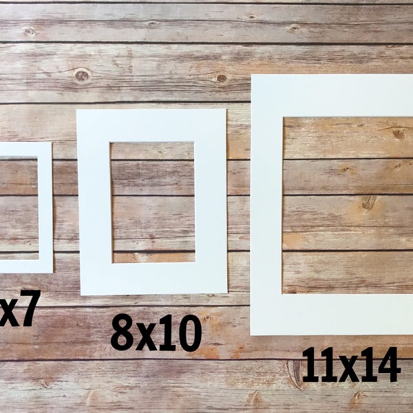 Picture Frames Matted 8x10 - Etsy
