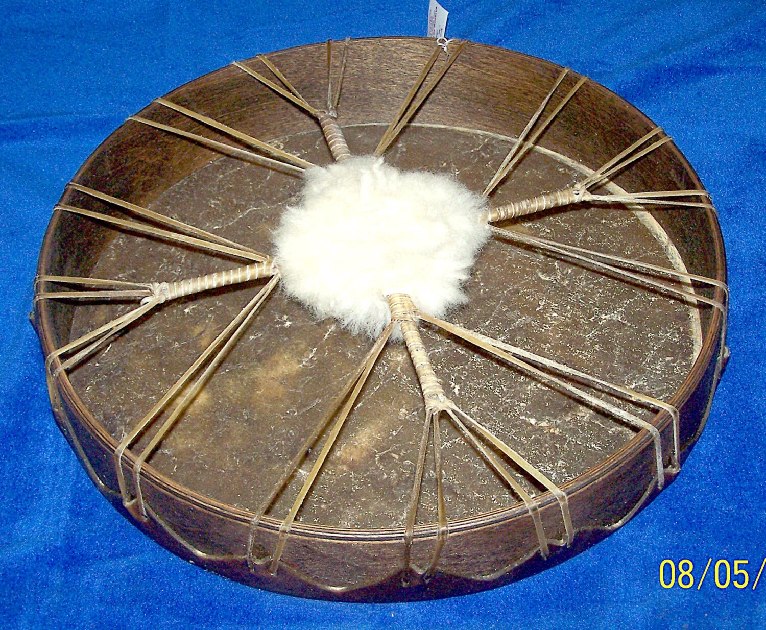 Hoop Drum/Musical Instrument deep toned Native American | Etsy