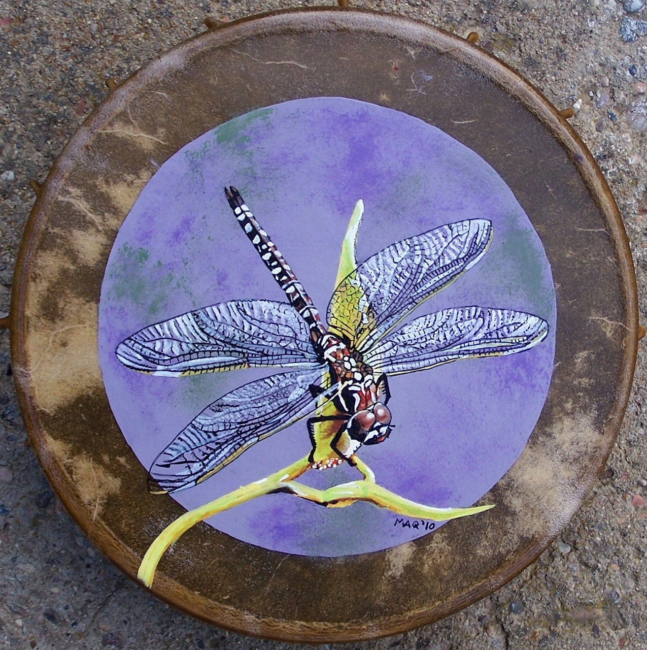 THE MAGIC DRAGONFLY. Gorgeous Native American Style 13 X - Etsy