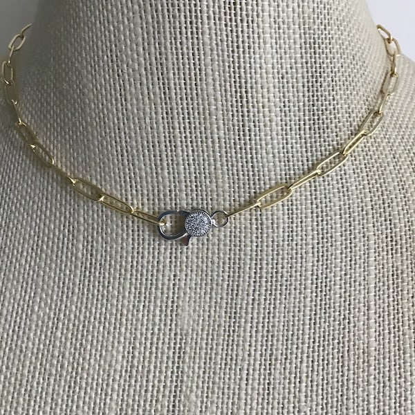 Front Clasp Necklace - Etsy