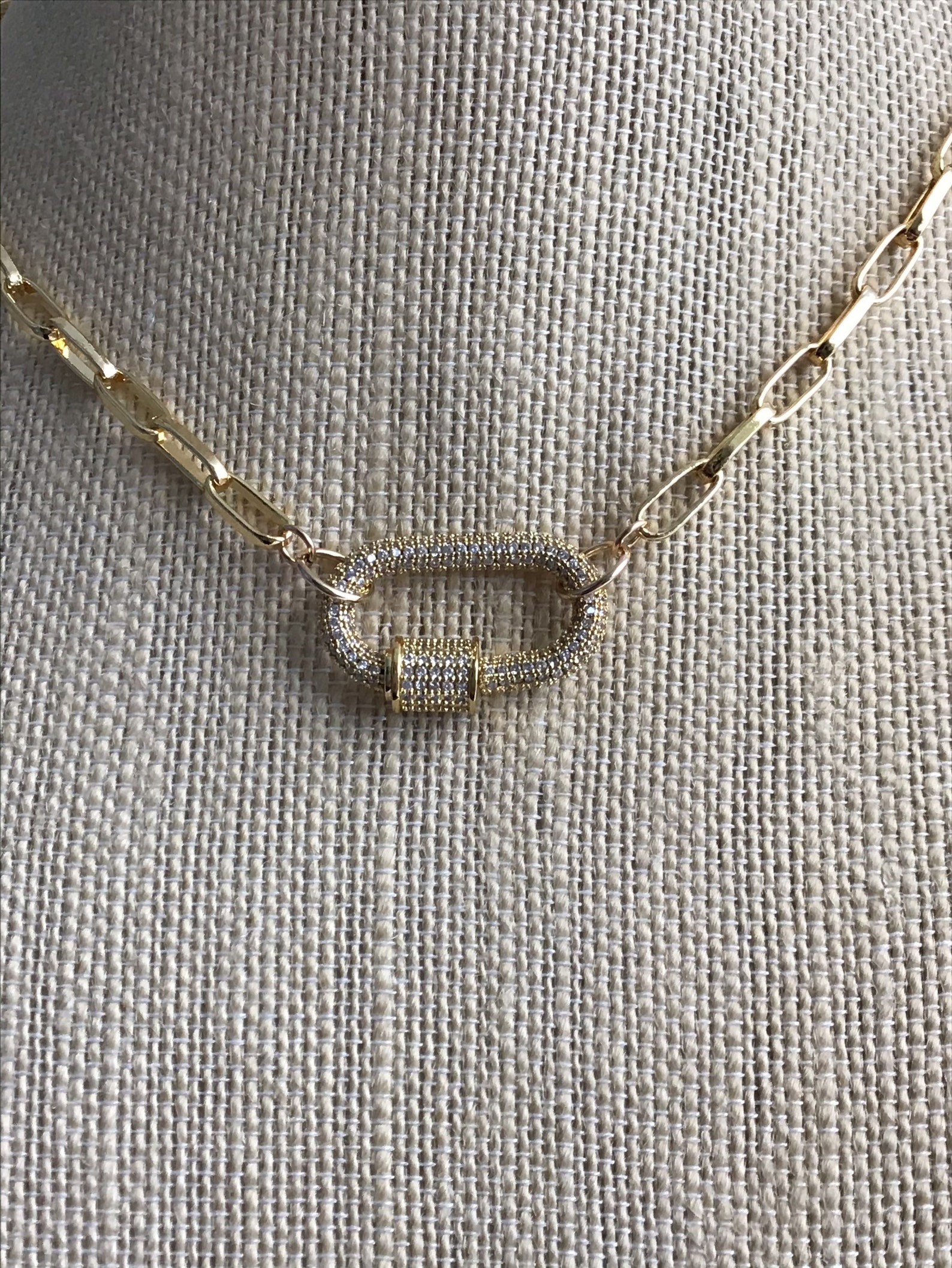 GOLDFILLED PAPERCLIP NECKLACE Paperclip Necklace Goldfilled - Etsy