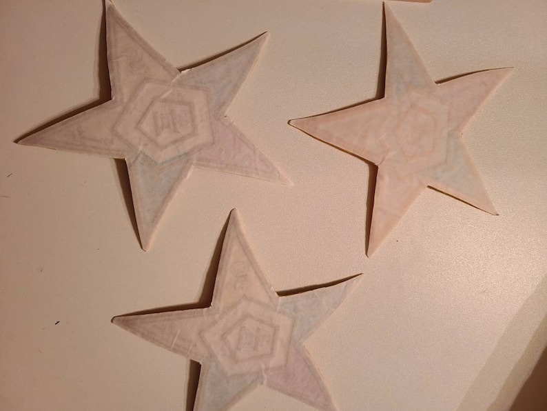 Embroidered Eastern Star Patches 3 Sizes - Etsy